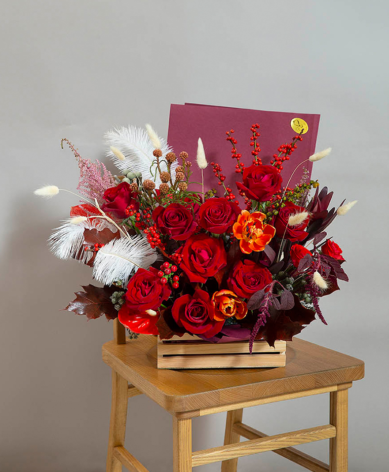 Flower Basket 06 - Stacey International